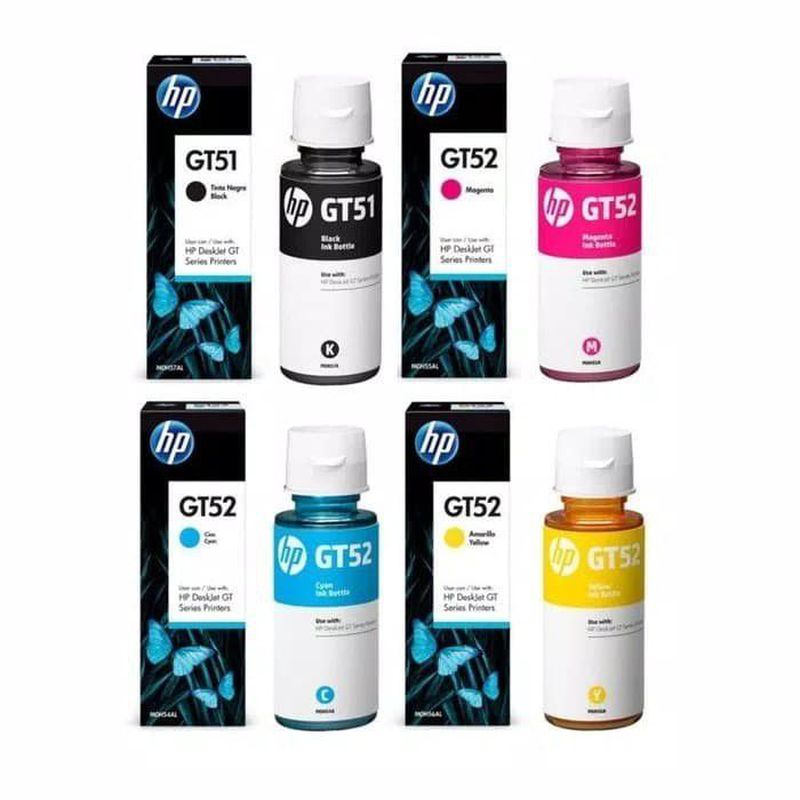 Tinta Refill Printer HP GT 52 - Kuning