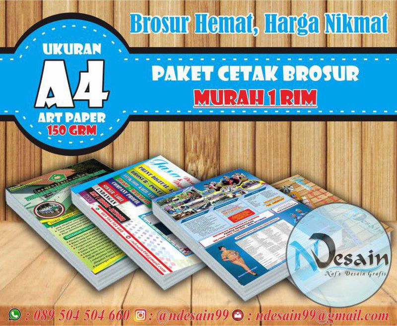 Cetak brosur