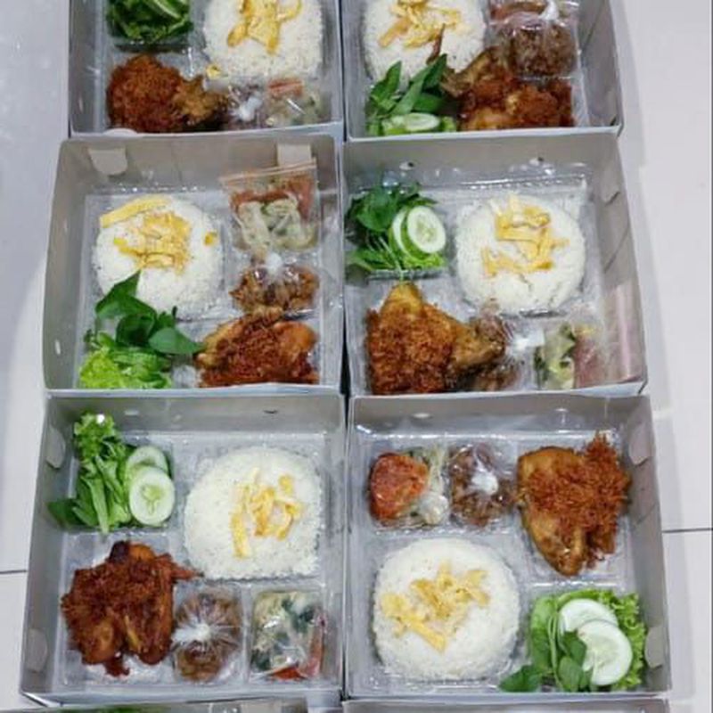 nasi kotak paket A