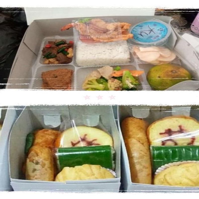 Paket nasi box dan snack