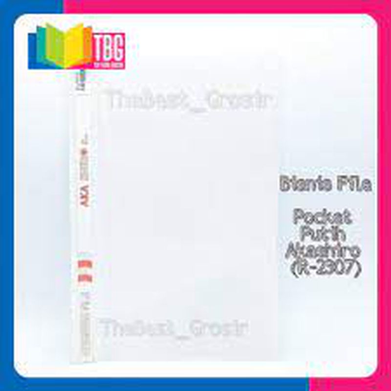 [5021288] MAP BISNIS FILE TEBAL WHITE AKASHIRO