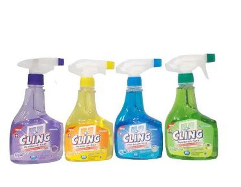 CAIRAN PEMBERSIH KACA CLING BOTOL SPRAY 425 ML GLASS CLEANER