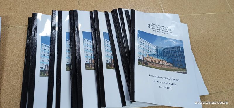 Jilid Dokumen Biasa / Plak Ban A4 - F4 - Tebal 1-5 Mm