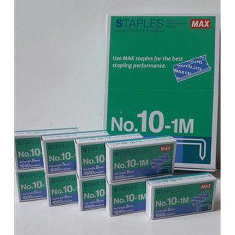 MAX isi Staples 10-1M