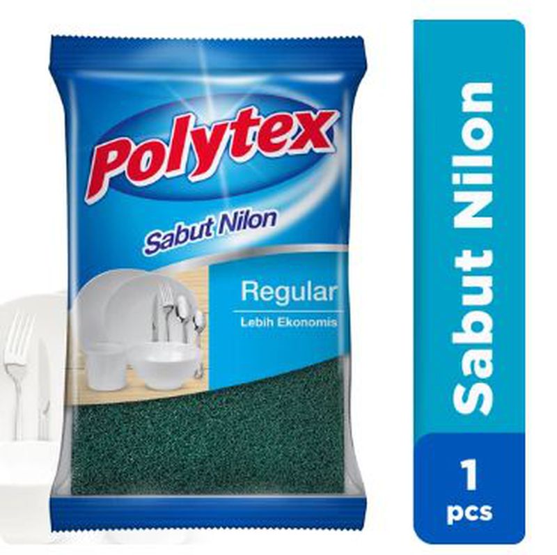 Polytex Sabut Spon Nilon - Sabut Cuci Piring