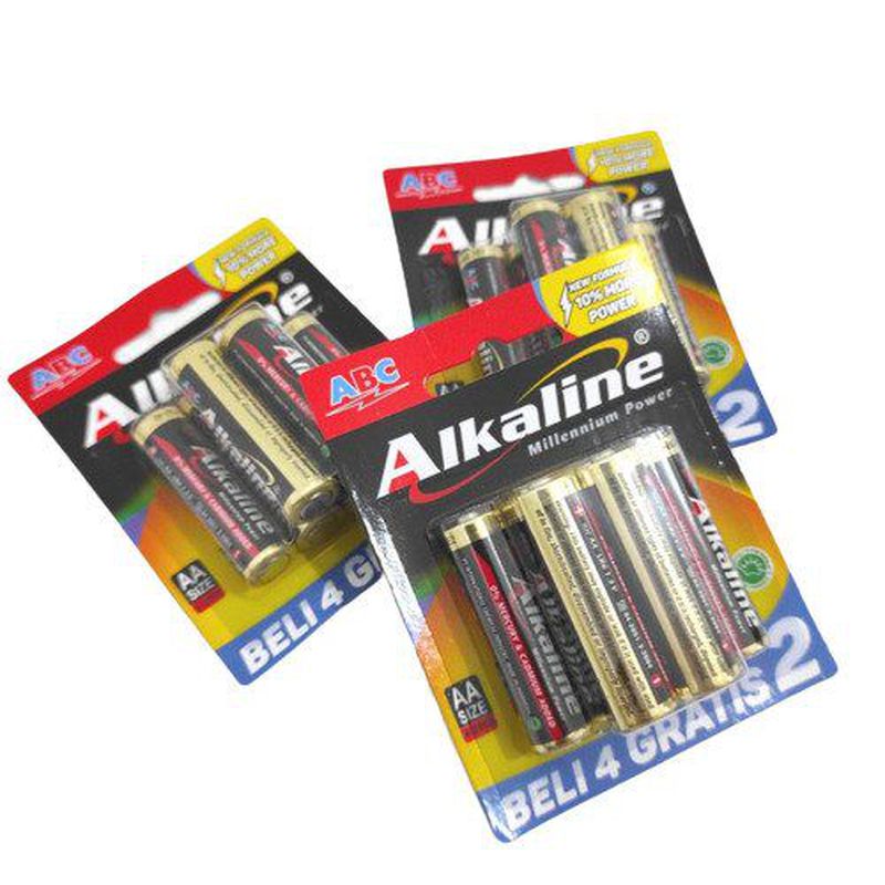 Battery ABC AlKALINE AA isi 6pcs