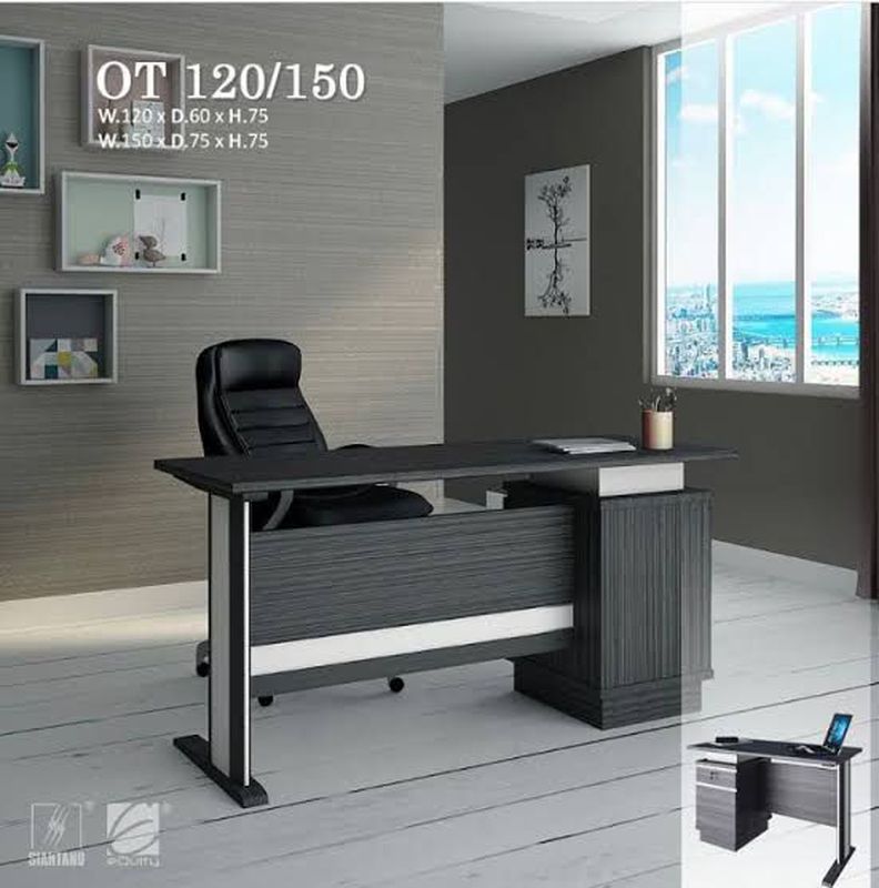 Meja Kerja Siantano OT 120 Uk. 120 x 60 x 75 cm