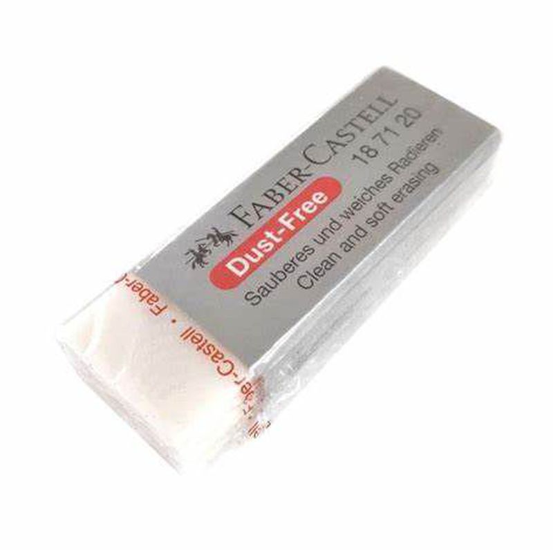 Penghapus Faber Castel Putih Besar / Eraser Big White Faber Castel