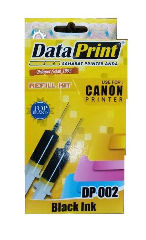 Tinta Printer Refill Kit Canon Hitam