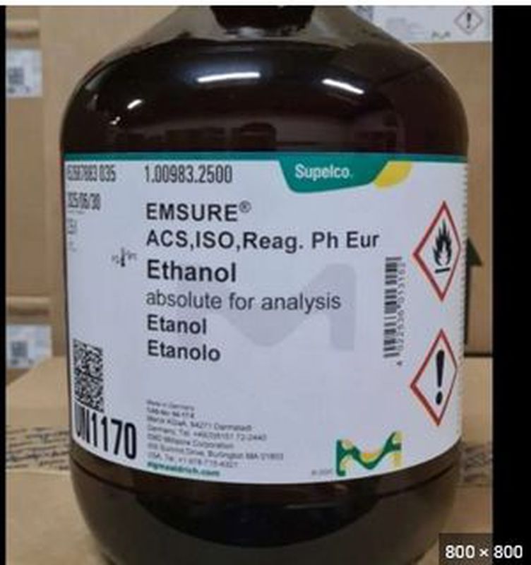 Ethanol Absolute Cat.1.00983.2500 Merck