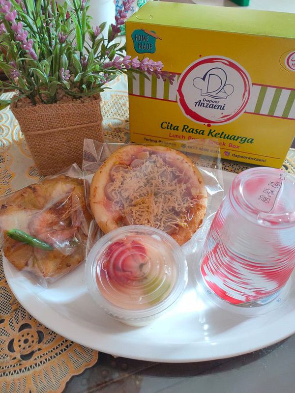 Snack Boks Paket 1 - 2savory, 1sweet