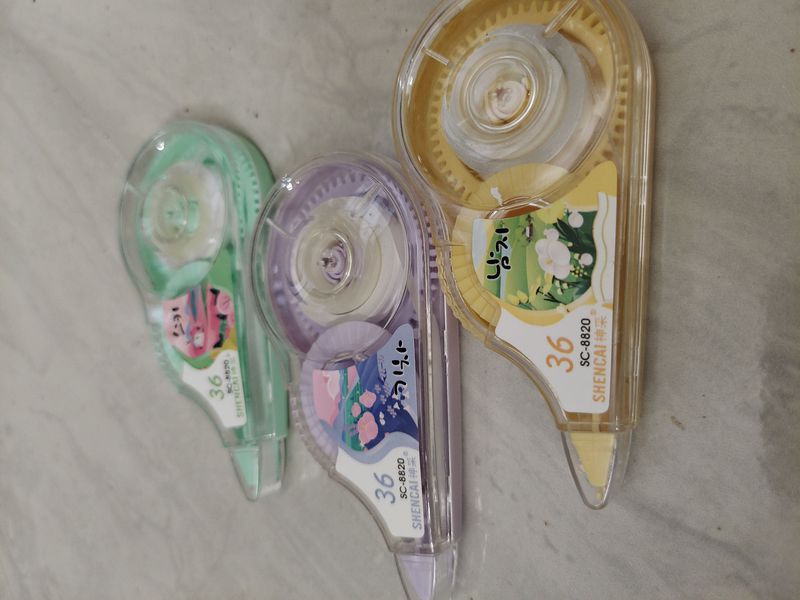 penghapus / correction pen / Stipo (kertas)