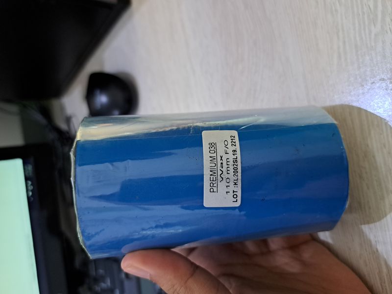 RIBBON PAPER LABEL UK 110MMX300MM