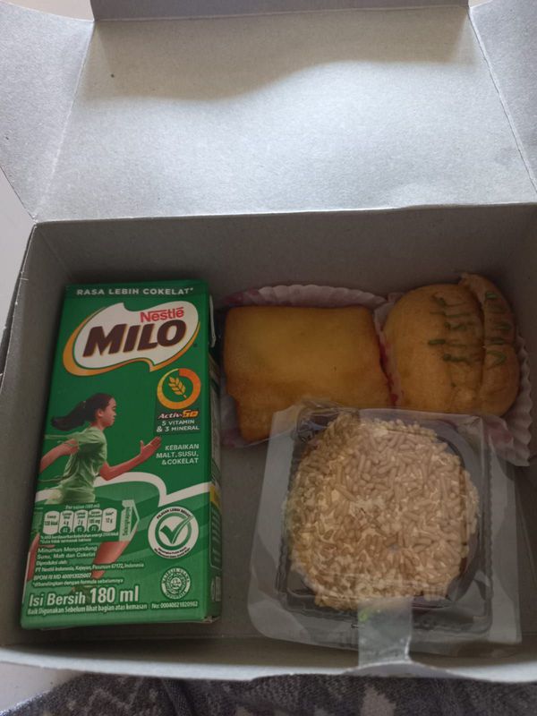 Snack Box + Milo Kotak
