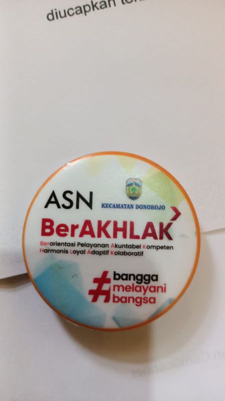 PinTallens ASN BerAkhlah Uk. 5,8cm