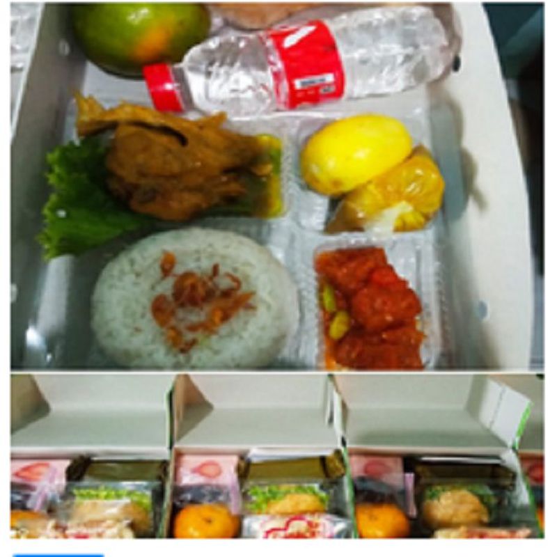 Snack dan Nasi Box