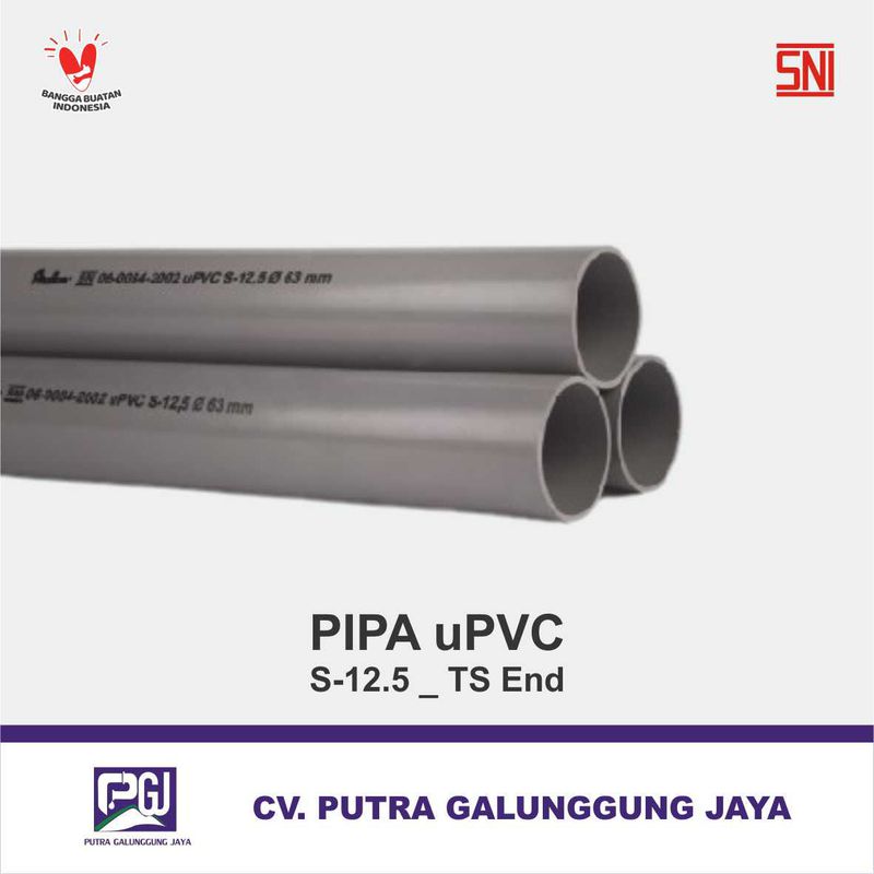 Pipa uPVC - S 12 (TS End) [Pralon] - 2 Inch