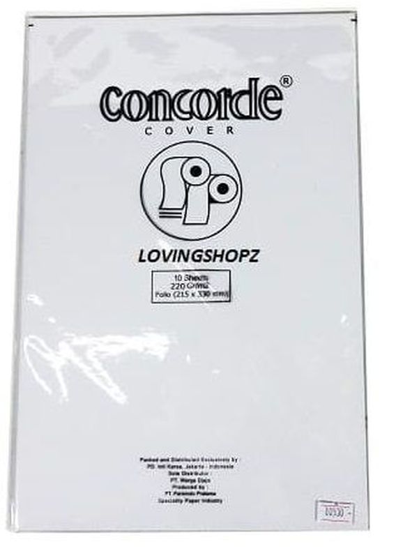 Kertas Concorde A4 220 gram isi 10