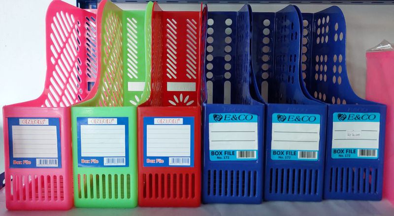 File Box tegak - Hijau Muda