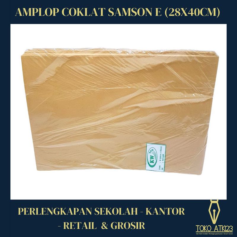 Amplop Coklat Samson E