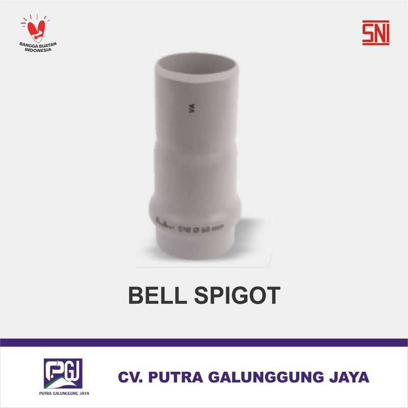Bell Spigot [Pralon] - 4 Inch