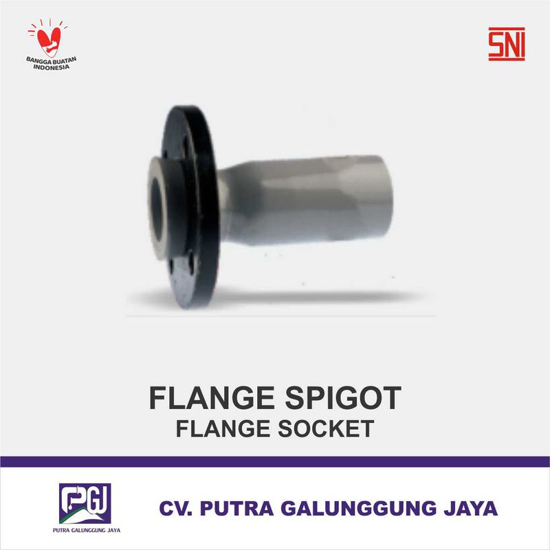 Flange Spigot / Flange Socket [Pralon] - 4 Inch
