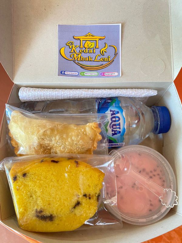 Snack Kotak lengkap Teh Kopi