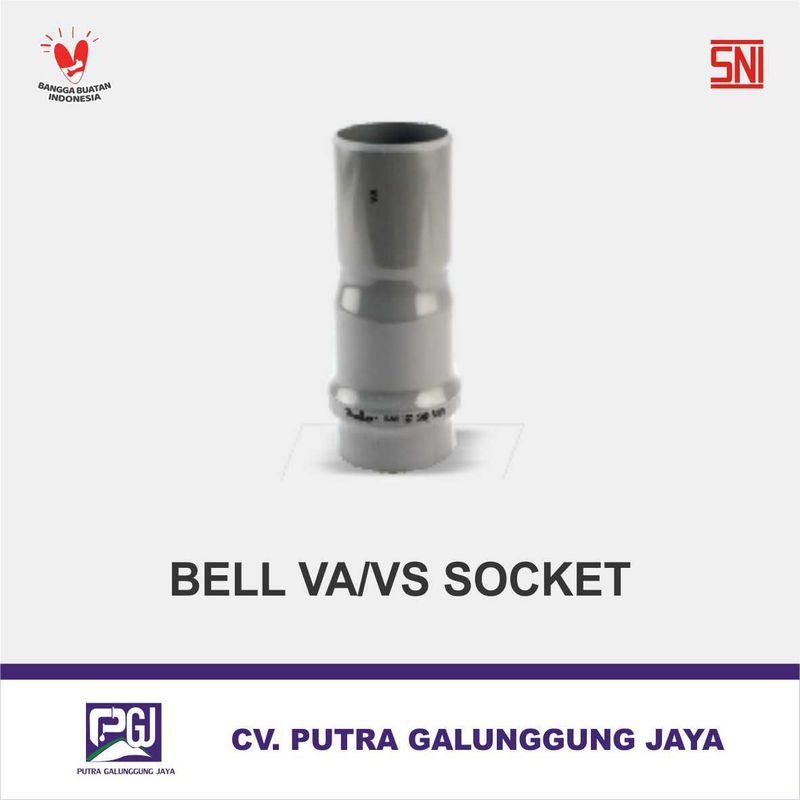Bell VA Socket / Bell VC Socket [Pralon] - 8 Inch
