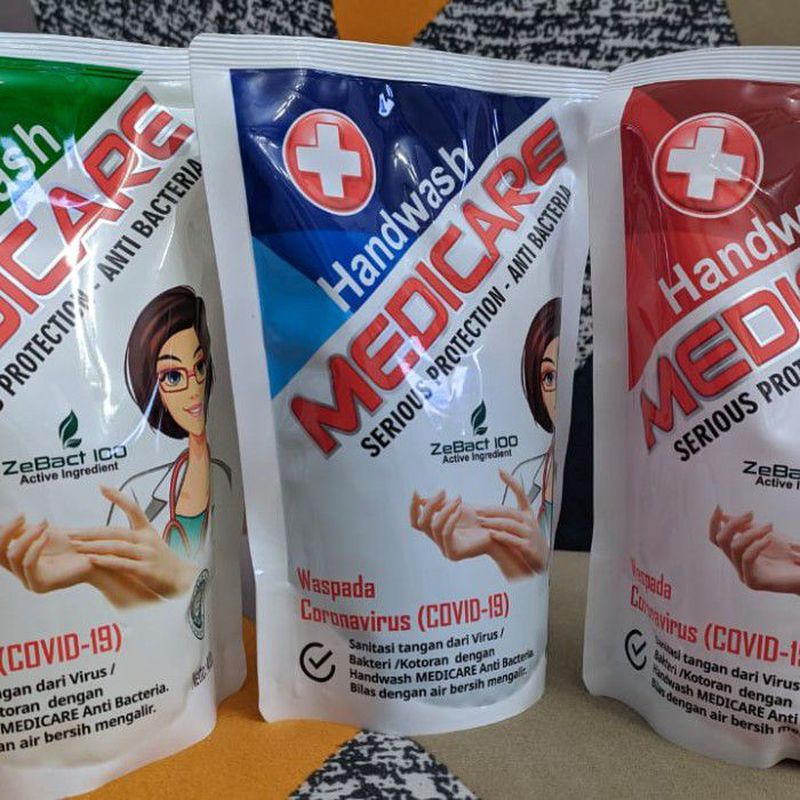 HAND SOAP MEDICARE 400ML REFILL