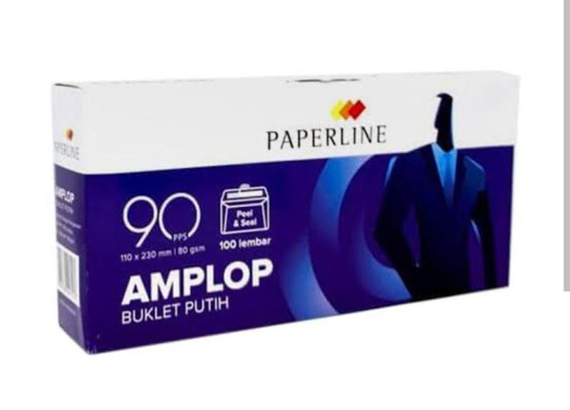Amplop paperline uk 110 x 230mm @80gsm