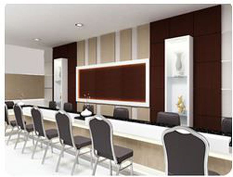 MEJA CUSTEME RUANG PELAYANAN