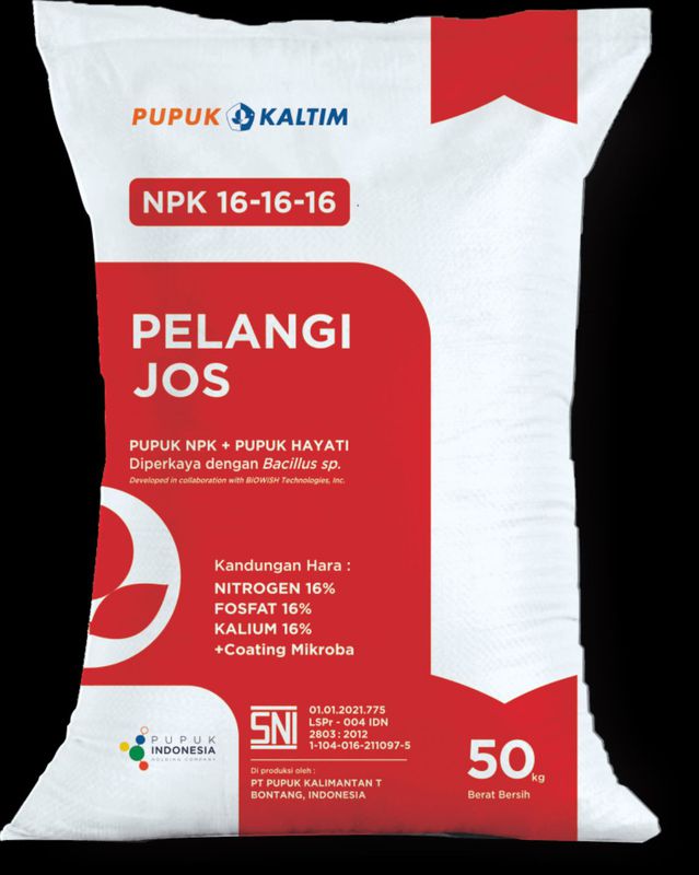 PUPUK NPK PELANGI 16-16-16 50 KG