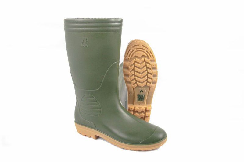 SEPATU BOOT TINGGI AP BOOTS AP 9506 HIJAU - 41