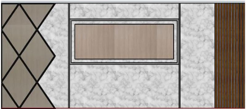 BACKDROP CUSTOME RUANG PELAYANAN ( RESEPSIONIS )