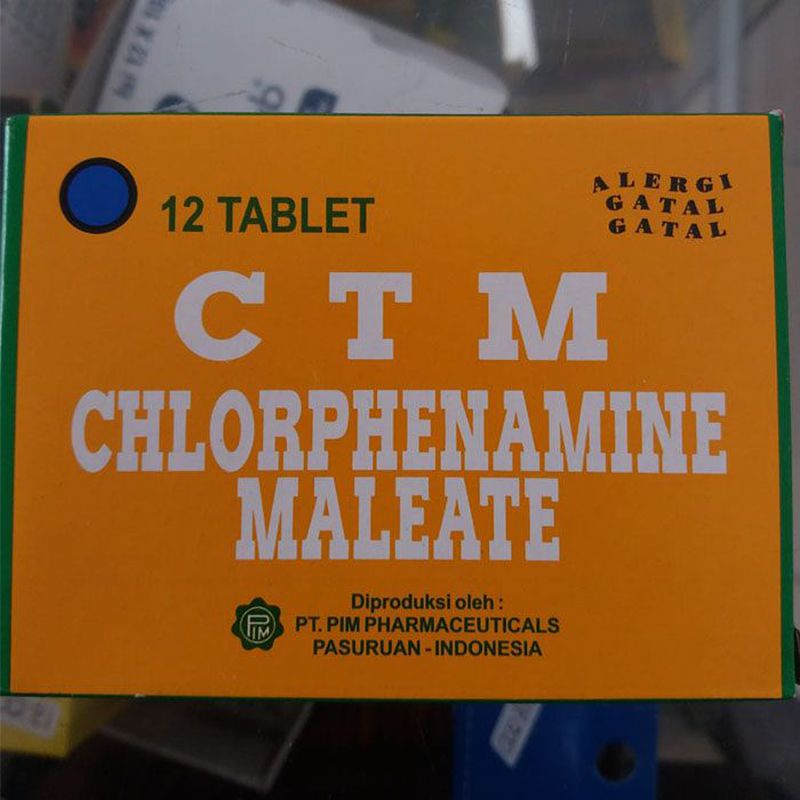 CTM 4 mg 12 Tablet