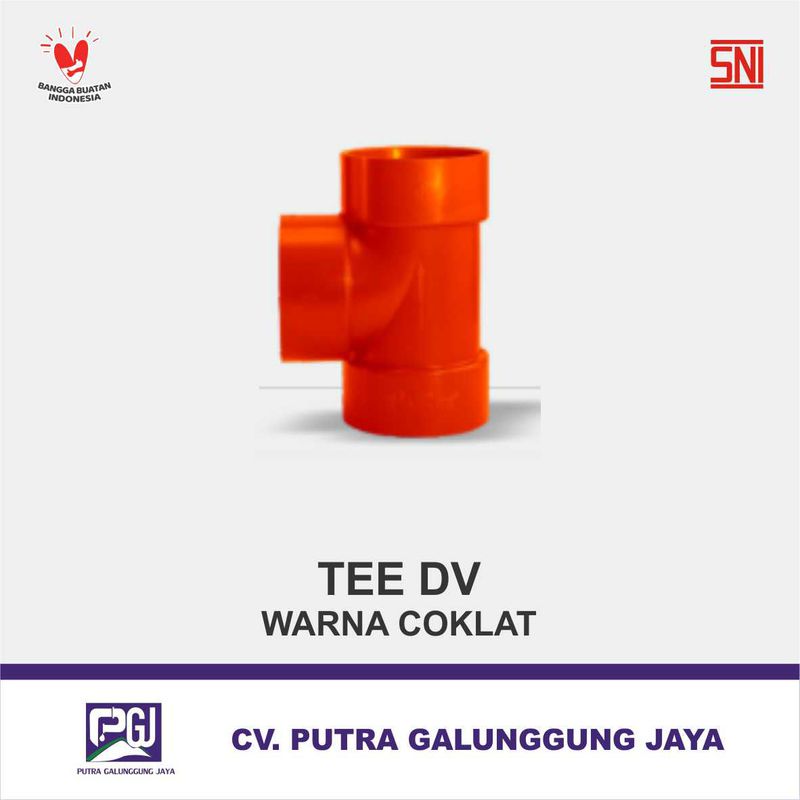 Tee DV (Pipa Limbah) [Pralon] - 6
