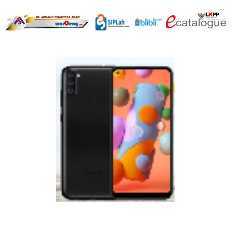Samsung Galaxy A11 Smartphone ( 3GB/32GB ) - Hitam