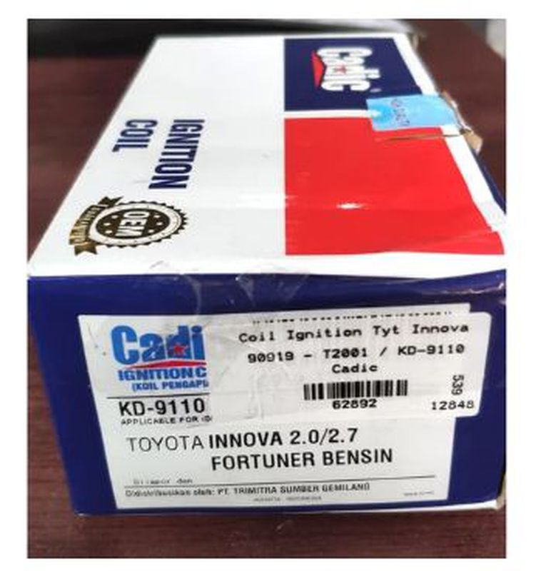 Coil Ignition Toyota Innova