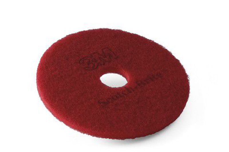 3M Buffing Pad Red 16 Inch / Floor Pad 16" Red