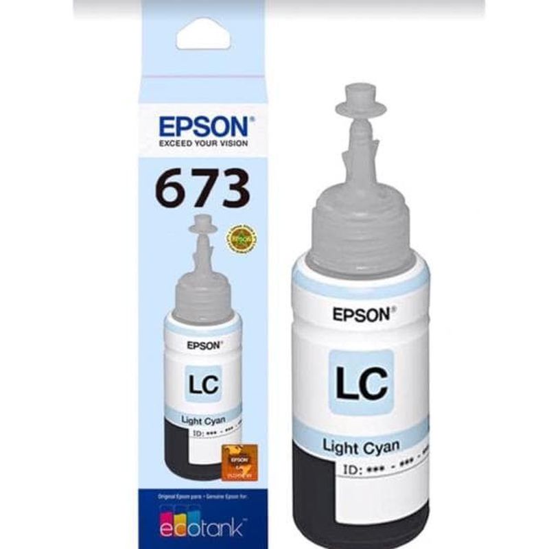 Tinta Printer Epson 673 - LIGHT CYAN