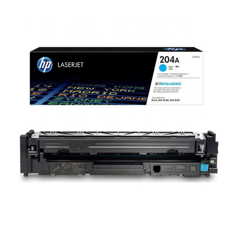 Tinta/Toner Printer HP LaserJet 204A Cyan