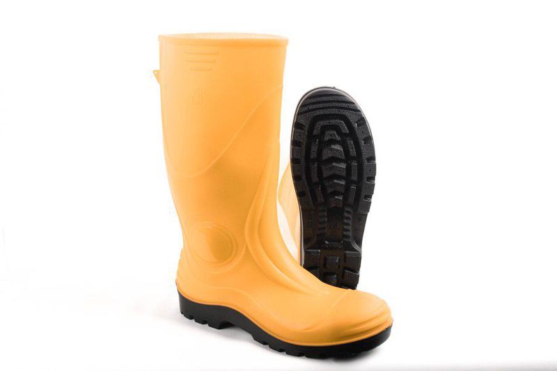 SEPATU BOOT SAFETY AP BOOTS AP S5 SAFETY KUNING STEEL TOE + MID SOLE - 40