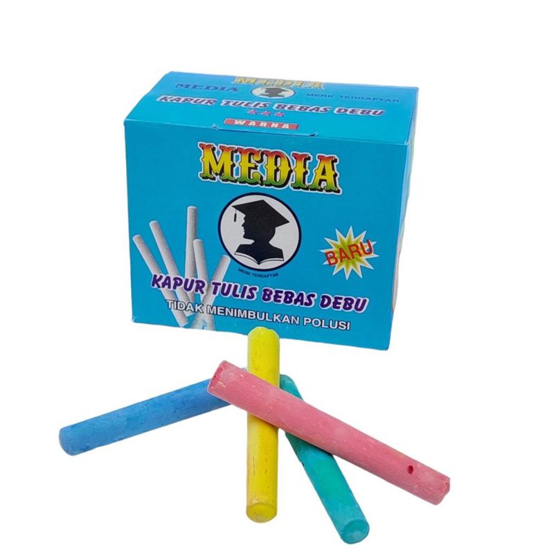 Kapur Tulis Warna - Media