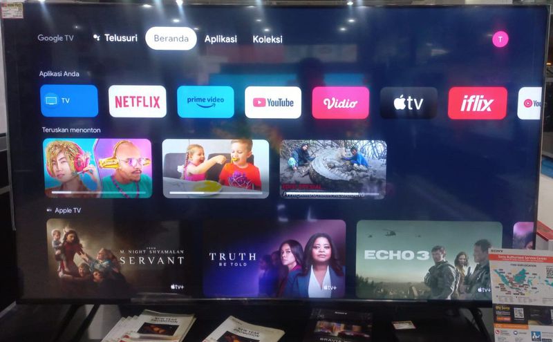 SONY LED X85K TV 85 Inch-Smart TV