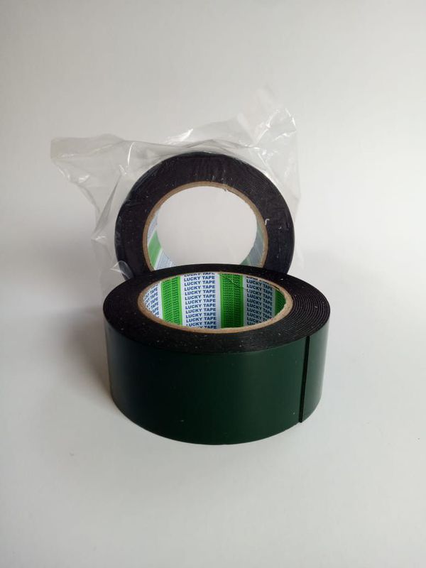 DOUBLE TAPE FOAM HIJAU LUCKY 48MM 2" X 5M