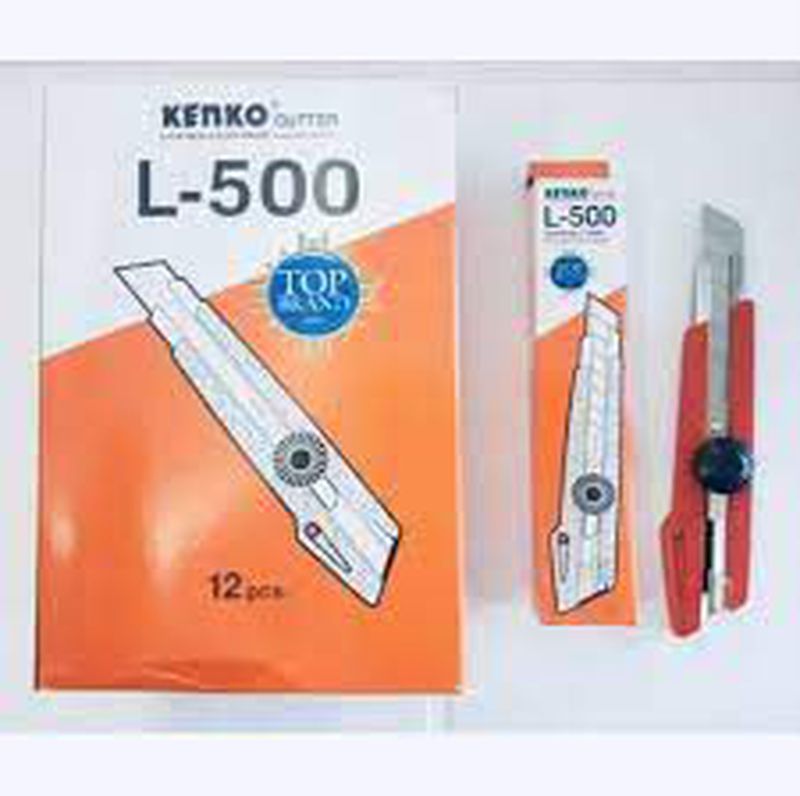 Cutter besar L-500, setara Kenko 1 box isi 12