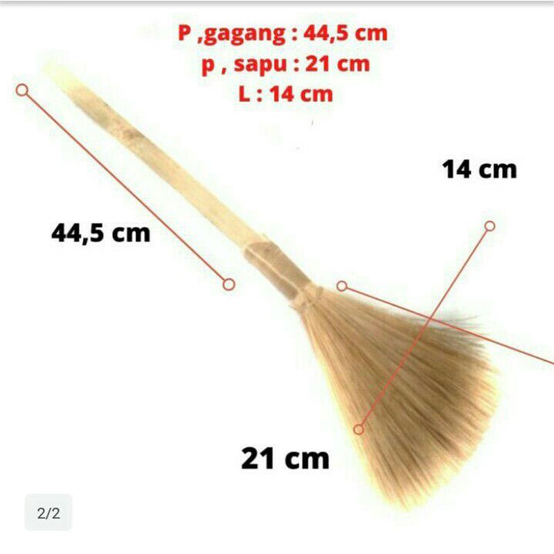 Sapu Bambu / Sapu Awi - Kecil