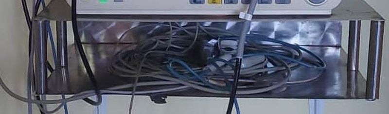 Bracket Pasien Monitor Material Stainless