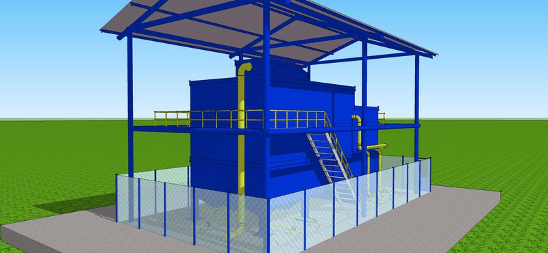 WTP - WATER TREATMENT PLANT Kapasitas 5 liter per detik