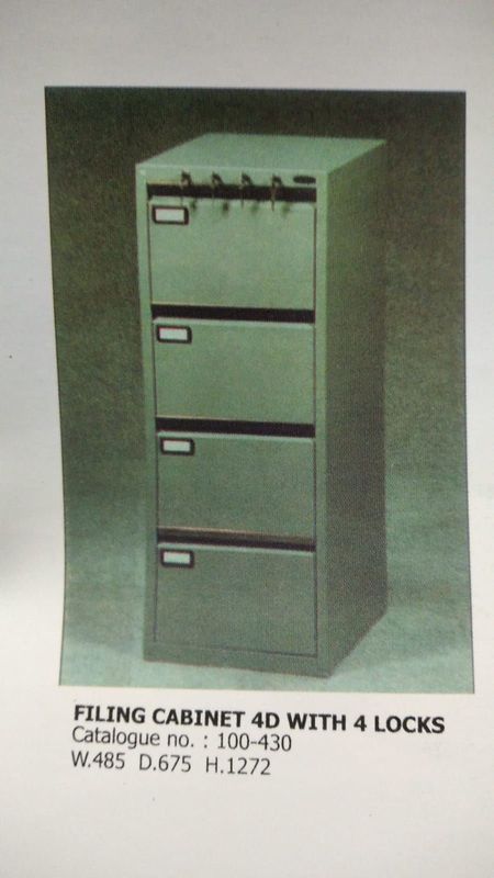 Filling Cabinet 4 Laci merk Acroe 4D ( 4 kunci)